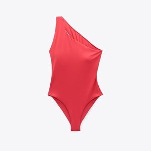 Zara | Swim | Zara Asymmetric Swimsuit | Poshmark